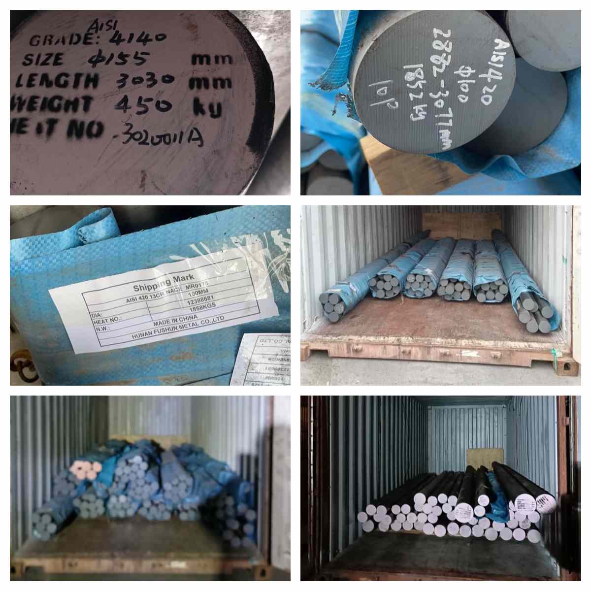 Shipping 25 Tons of AISI 4140 and 25 Tons of 420 13Cr to our Indian ...